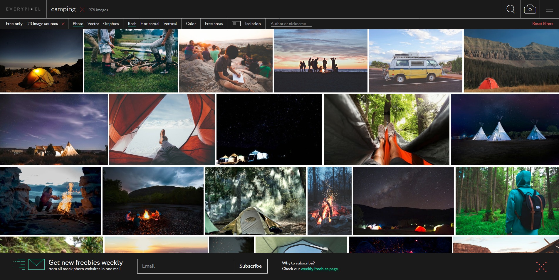 EveryPixel : moteur de recherches de photo - Votre Website